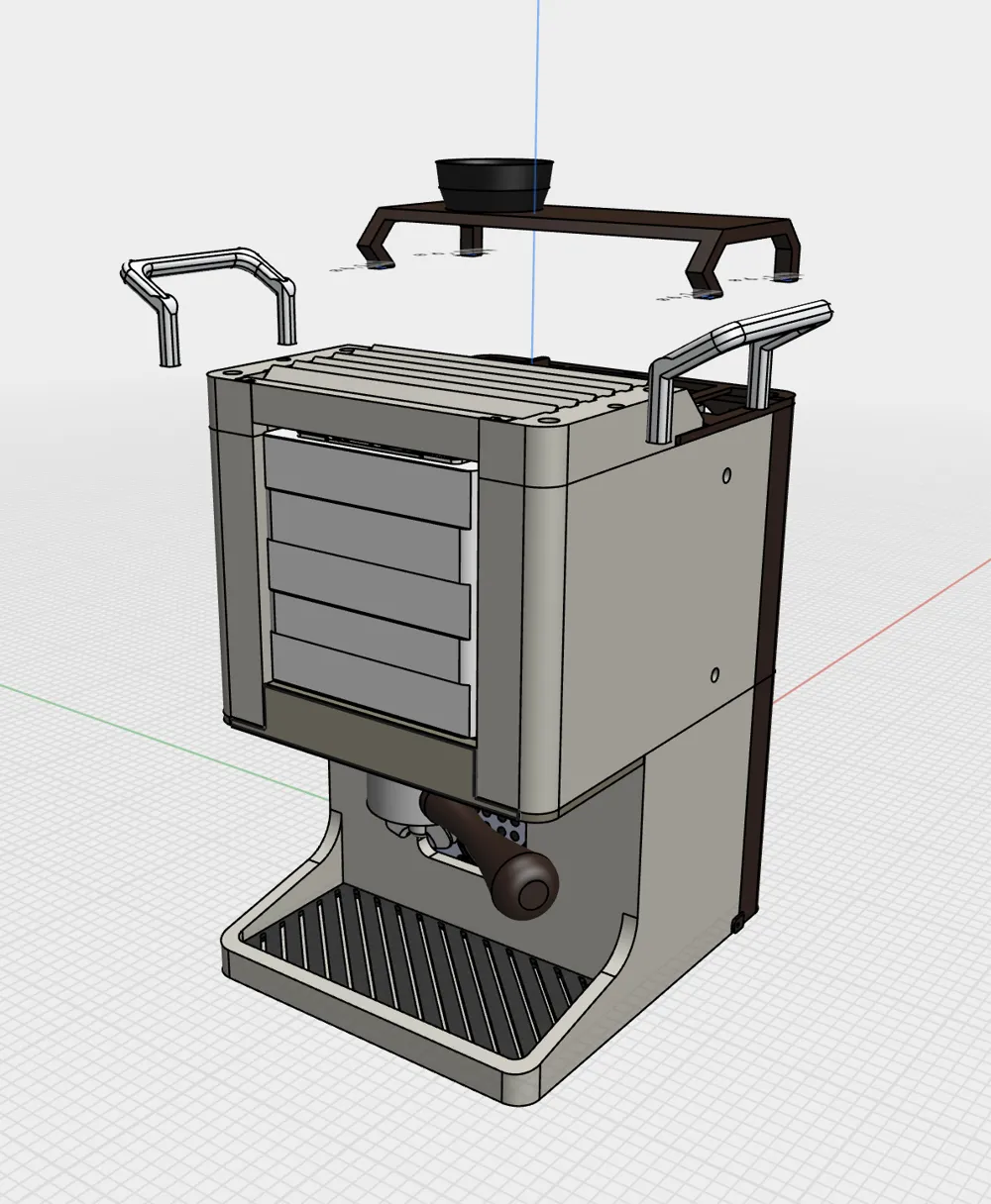 ITX Case Coffee Machine (Use DeepCool Assasin IV) - Free 3D Print Model ...