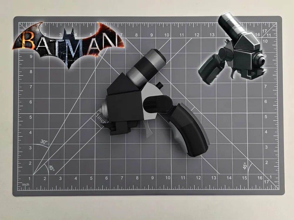Batman Arkham Explosive Gel Gun by Amon_etMors MakerWorld: Download ...