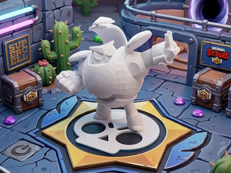 Brawlstar Bolt - Modèle d'Impression 3D Gratuit - MakerWorld