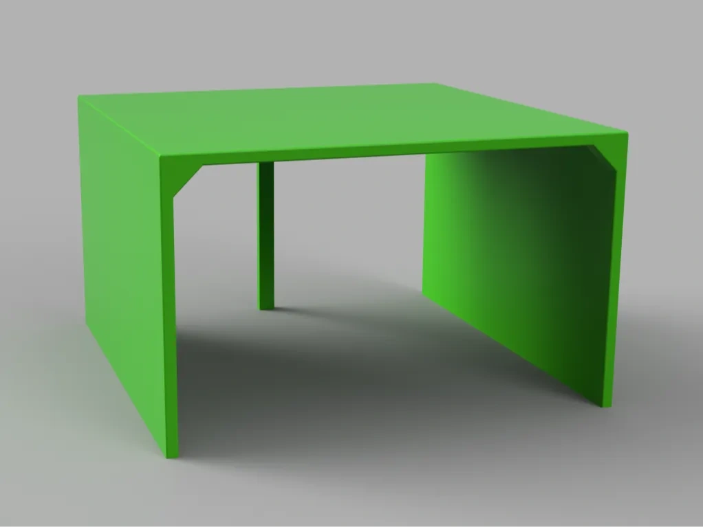 Simple Square Shelf, Display Shelf, Storage Shelf by SKDAY - MakerWorld