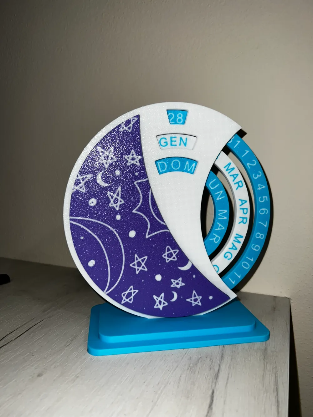 Infinity calendar with swappable panels by Lazza Solution - MakerWorld