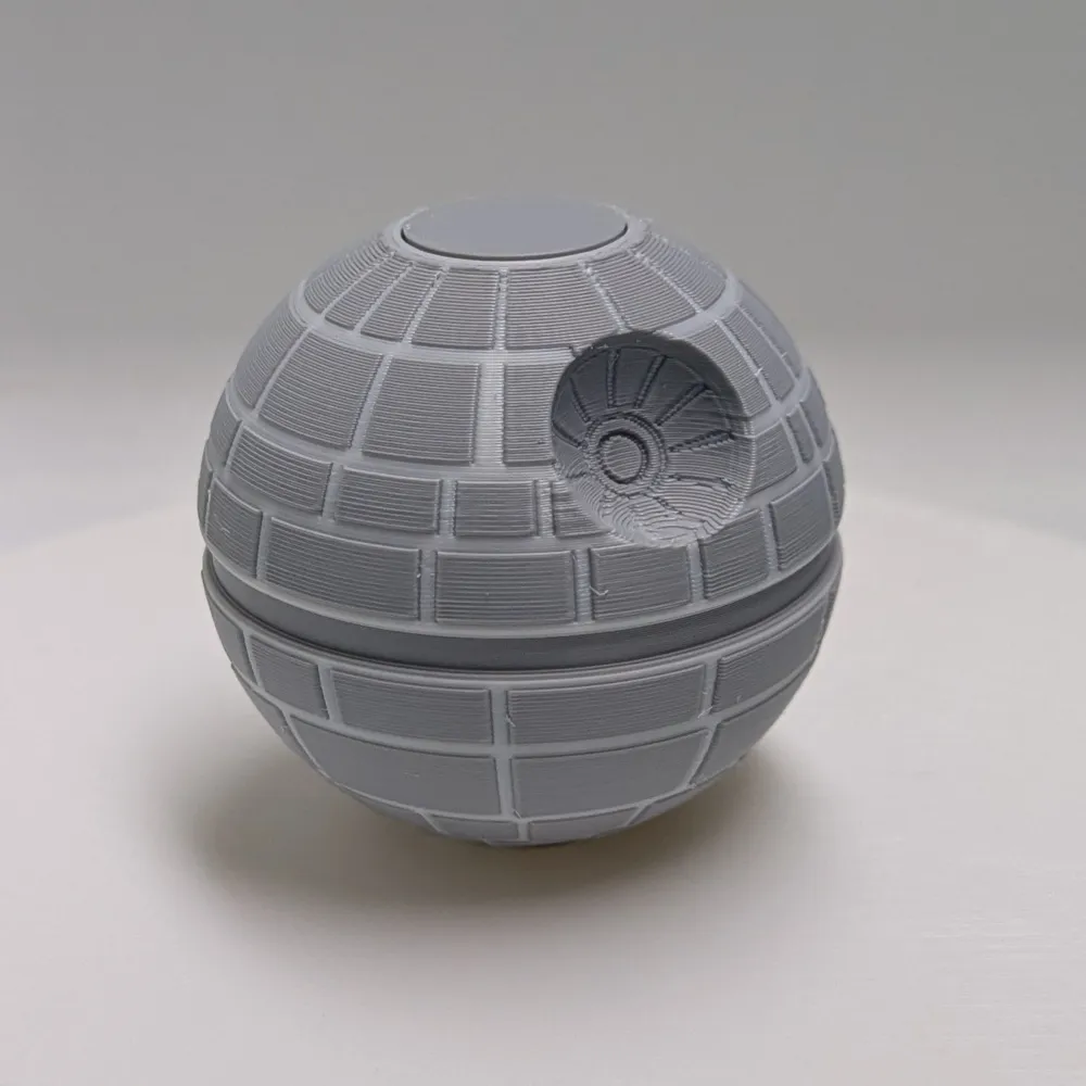 Death Star Fidget Spinner by David's IT Garage MakerWorld: Download ...