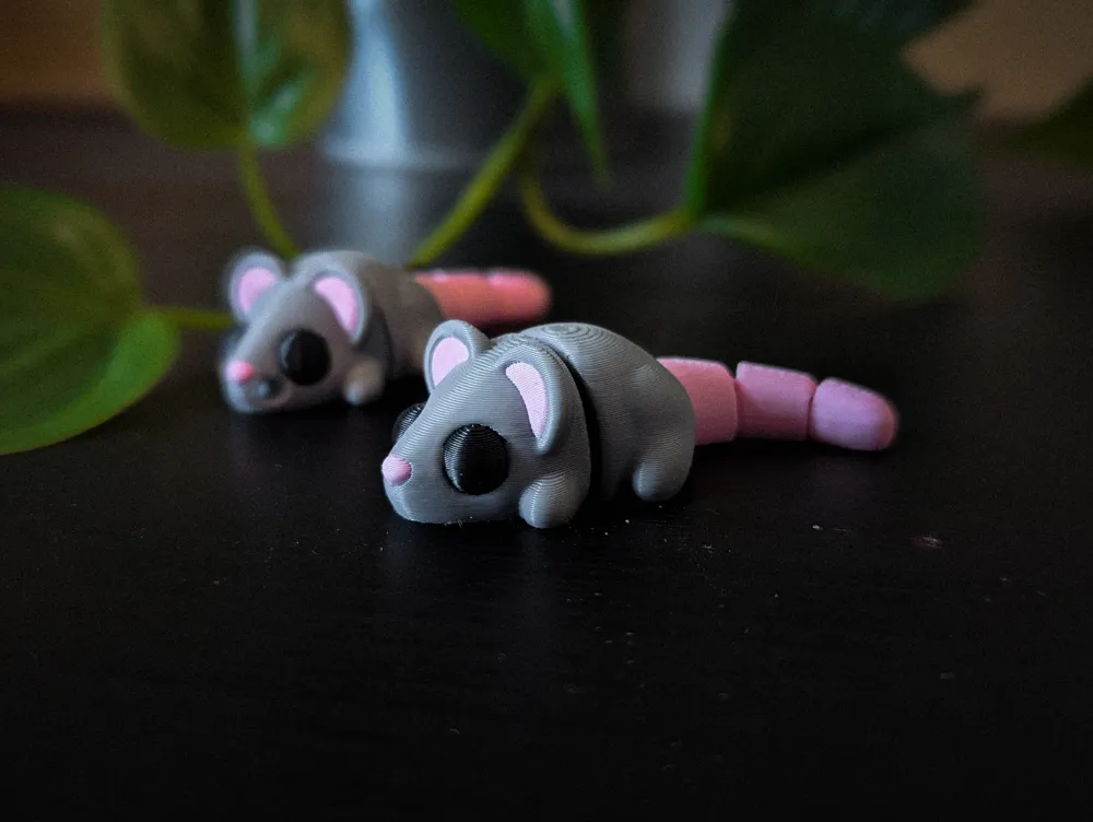 Flexi Mouse - Free 3D Print Model - MakerWorld