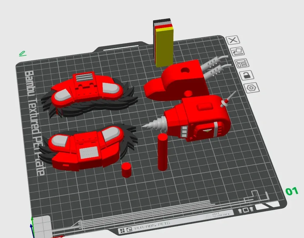 Metal Slug - Red Drill Tank by ArmeeMU MakerWorld: Download Free 3D Models