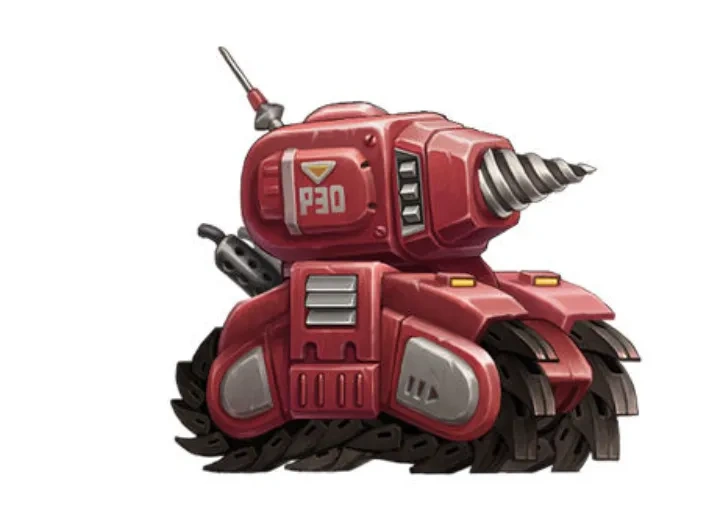 Metal Slug - Red Drill Tank by ArmeeMU - MakerWorld