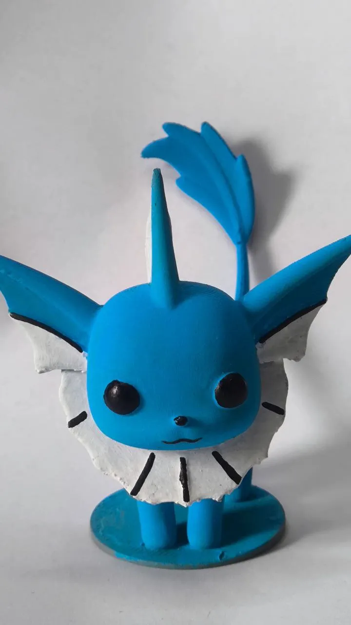 Vaporeon Funko Pokemon - Free 3D Print Model - MakerWorld