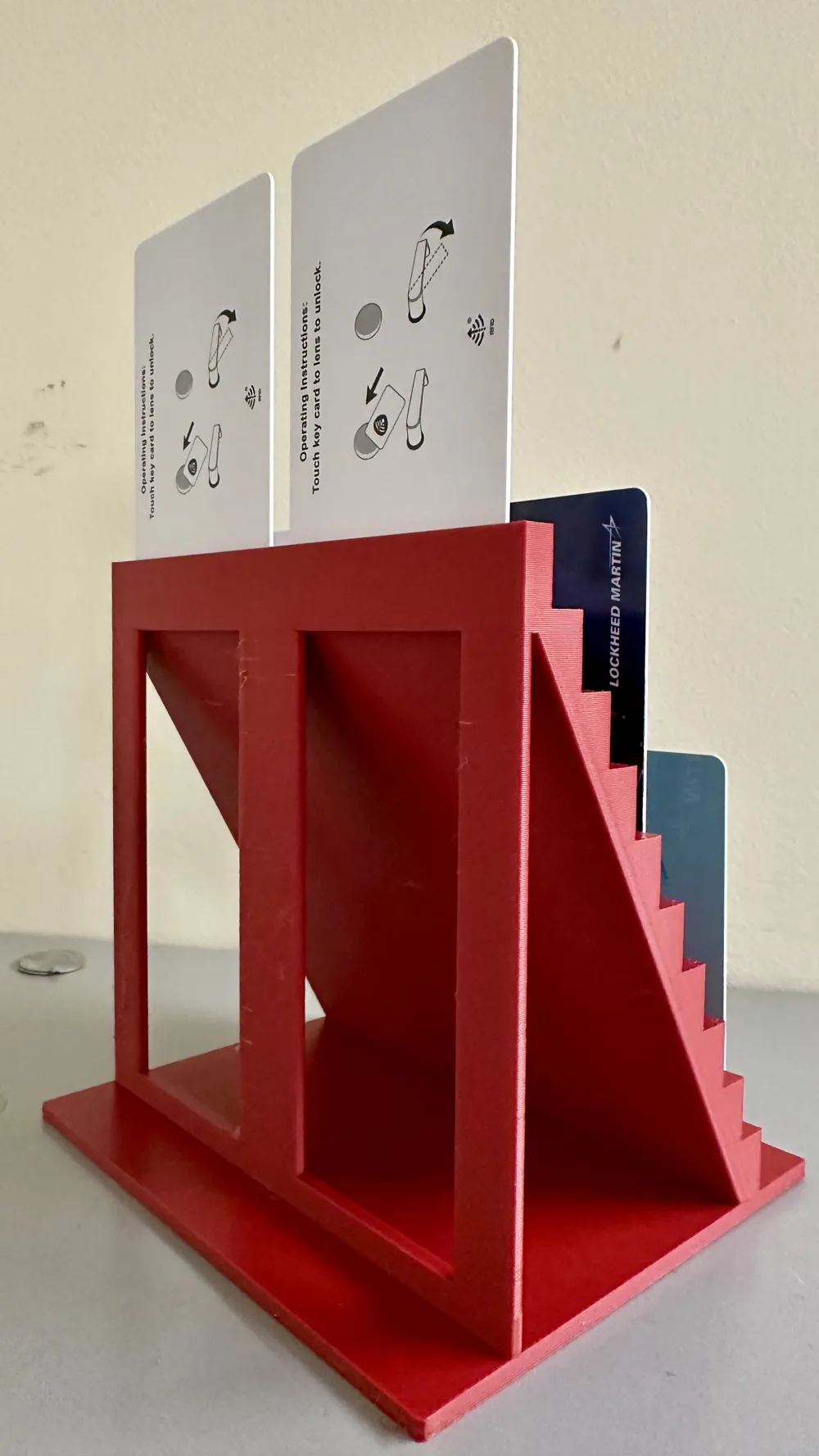 Card Holder Table-Top x20 - Free 3D Print Model - MakerWorld