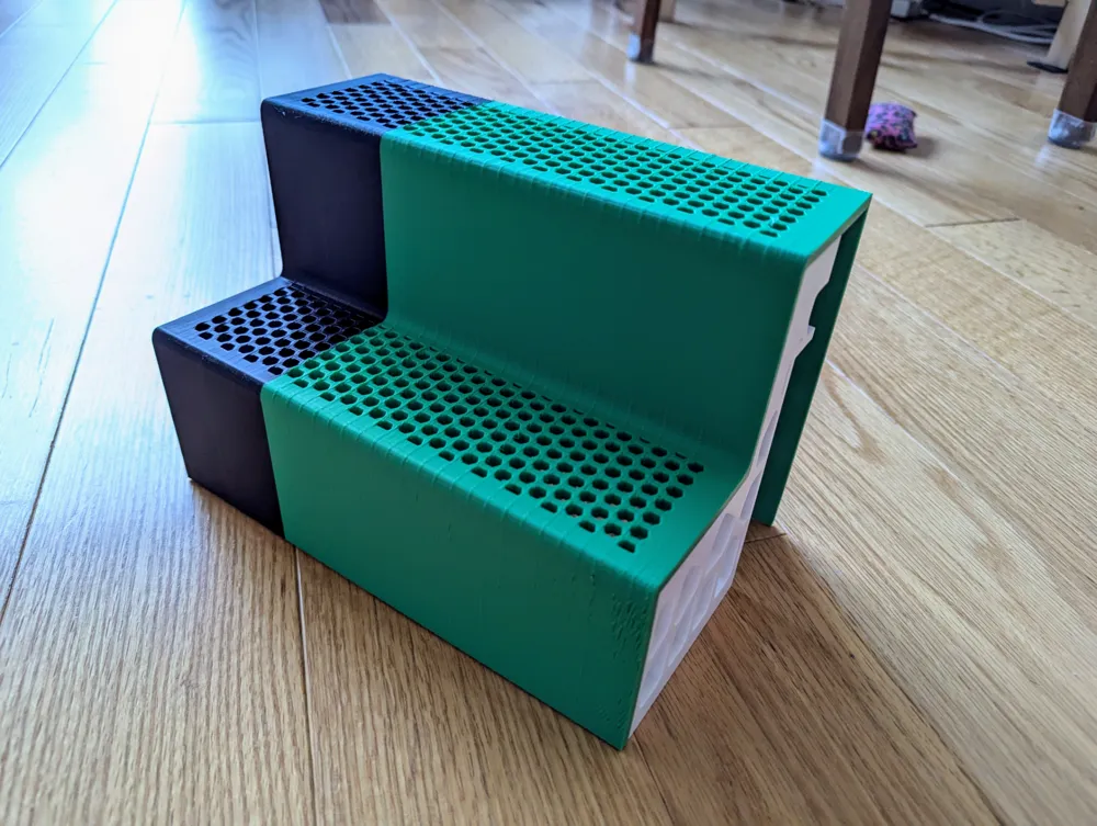 Cat Litter Box Step aka "The Poop Perch" - Free 3D Print Model - MakerWorld