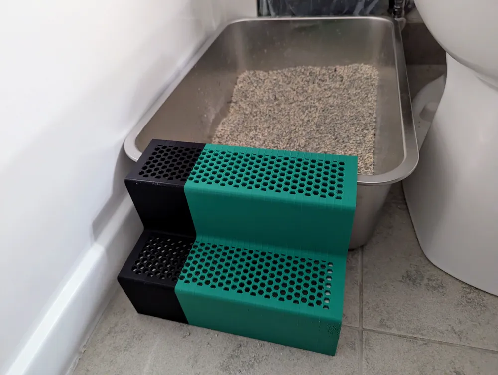 Cat Litter Box Step aka "The Poop Perch" Remixed by BB prints ...