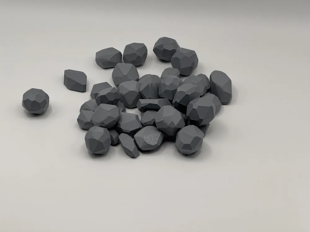 Low Poly Rocks by MottN MakerWorld: Download Free 3D Models