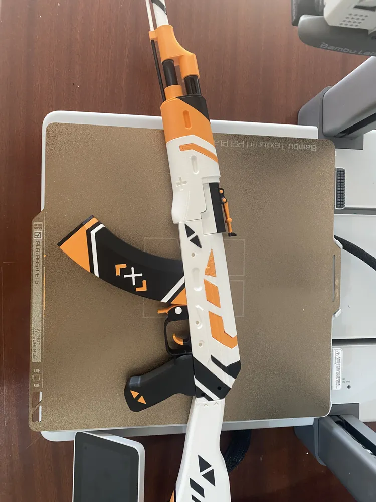 AK-47 Asiimov CS por Druuu MakerWorld: Descarga Modelos 3D Gratuitos