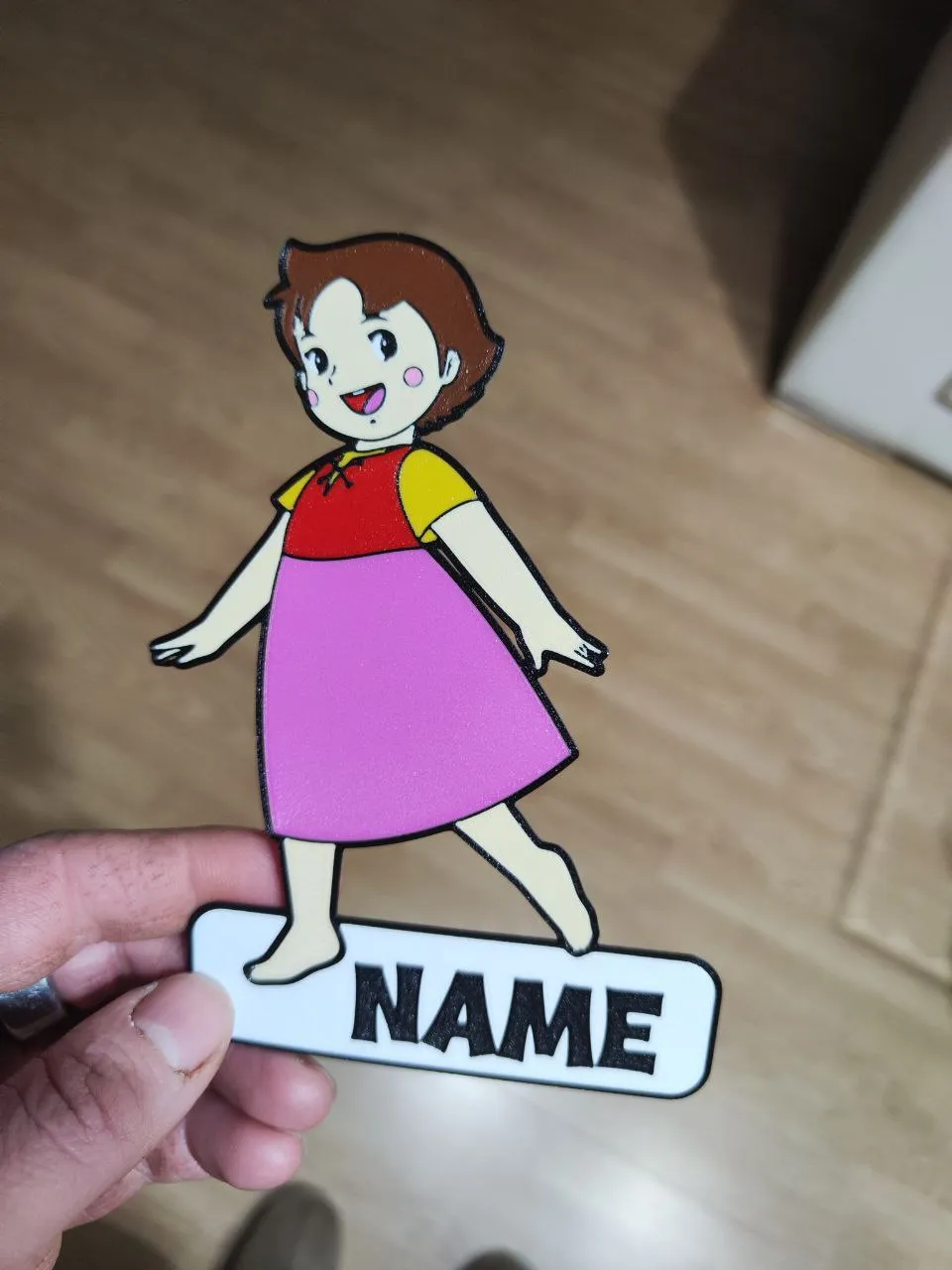 HEIDI-TU NOMBRE - HEIDI YOUR NAME - Free 3D Print Model - MakerWorld