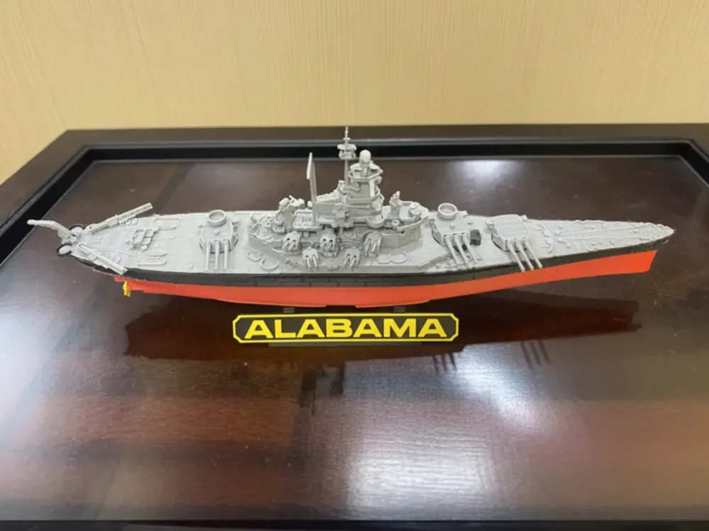 Battleship Alabama Remixed by Maker76 MakerWorld: Download Free 3D Models