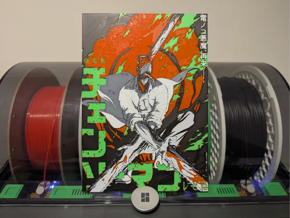 Chainsaw man Reze Movie Hueforge by Razel MakerWorld: Download Free 3D ...