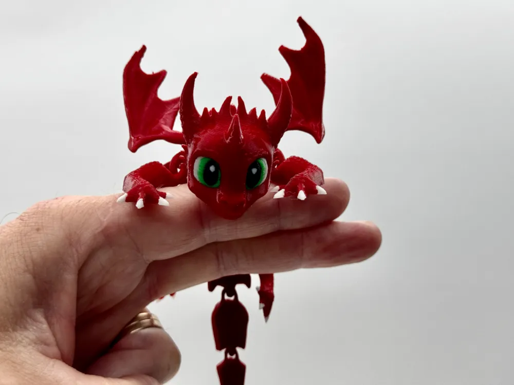 Baby Ryuu Dragon - Free 3D Print Model - MakerWorld