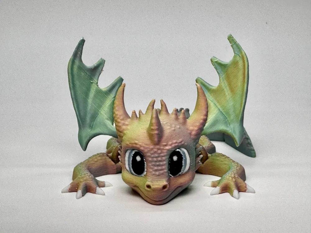 Baby Ryuu Dragon by ENIQUE3D MakerWorld: Download Free 3D Models
