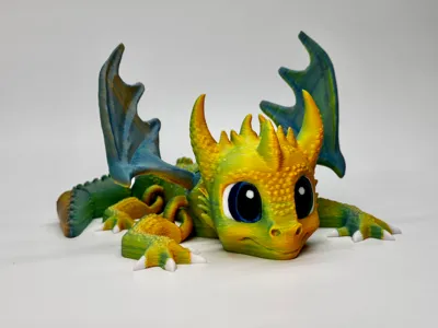 Baby Ryuu Dragon by ENIQUE3D MakerWorld: Download Free 3D Models