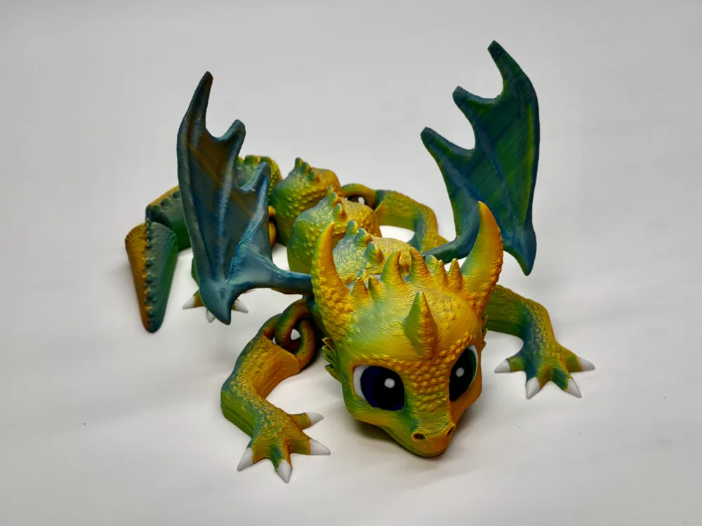 Baby Ryuu Dragon by ENIQUE3D MakerWorld: Download Free 3D Models