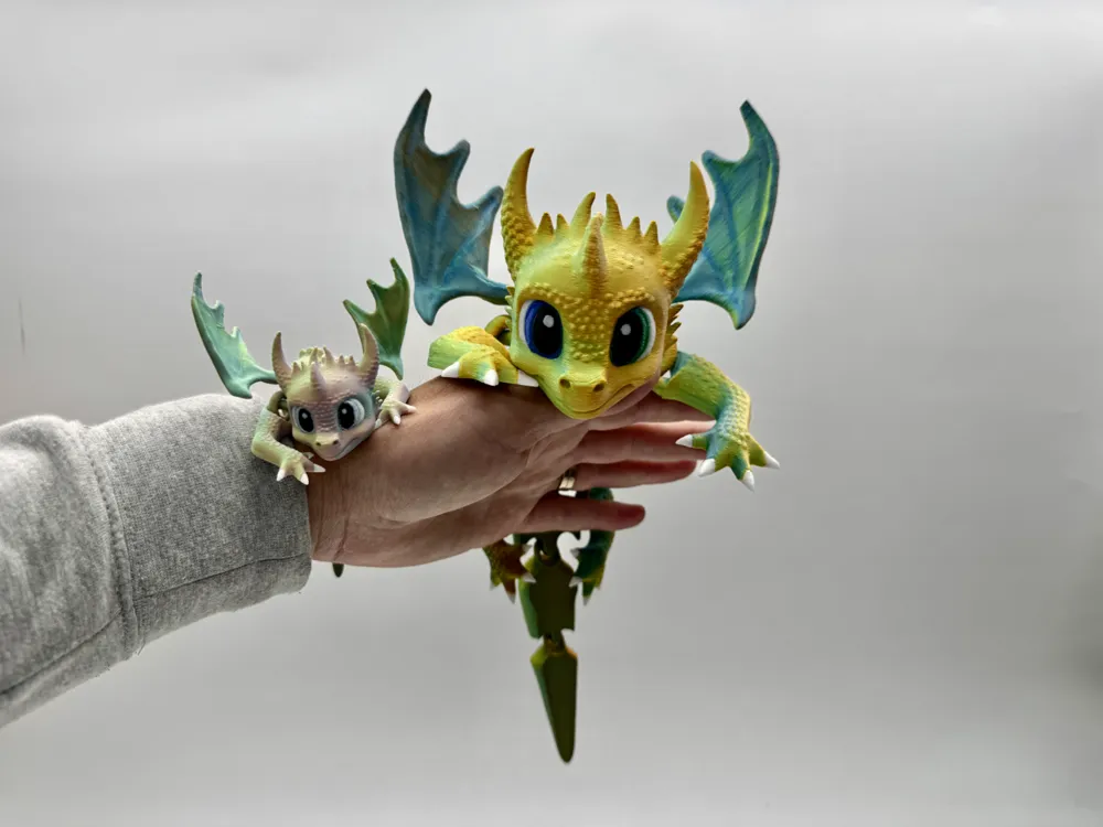Baby Ryuu Dragon by ENIQUE3D MakerWorld: Download Free 3D Models