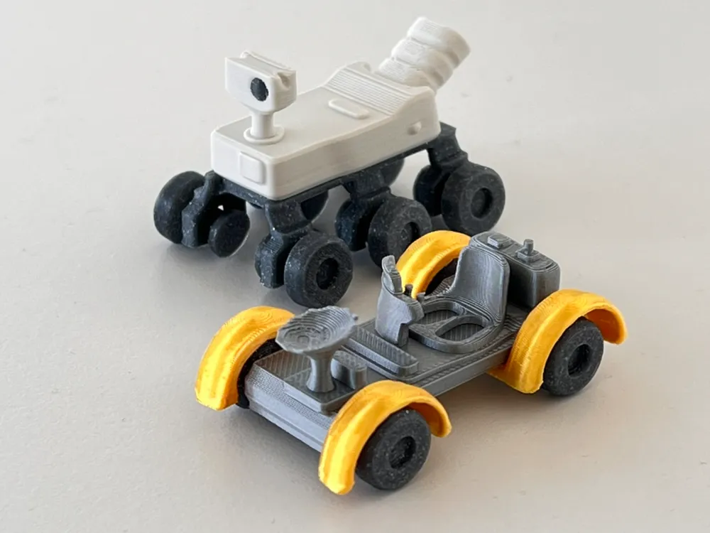 Mars & Lunar Rover for Little Astronauts - Free 3D Print Model - MakerWorld