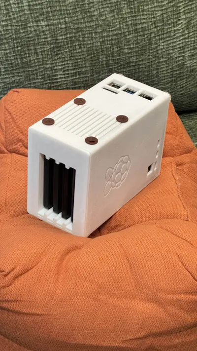 Nas Case (Radxa Penta Sata Hat + Raspberry Pi 5) by BlurplesJournal ...