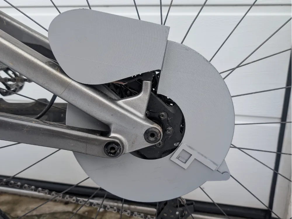 MTB Brake Disc & Caliper Protection - Free 3D Print Model - MakerWorld