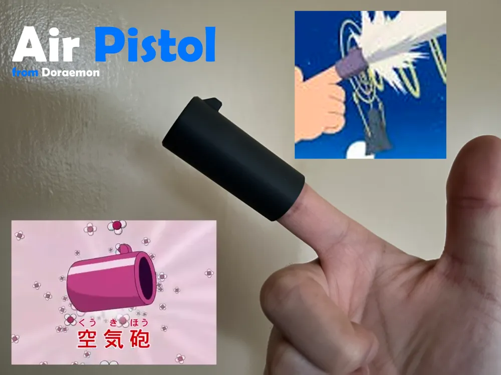 Air Pistol Doraemon Prop by NUKDDD - MakerWorld