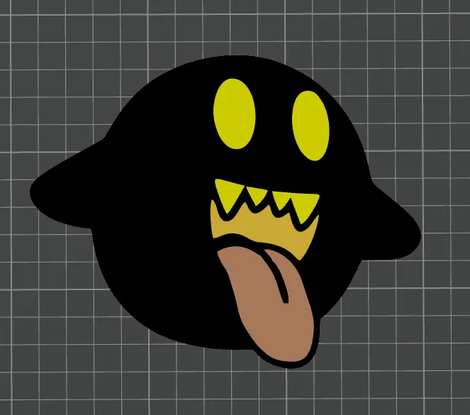 Super Mario dark Ghost by Ben - MakerWorld