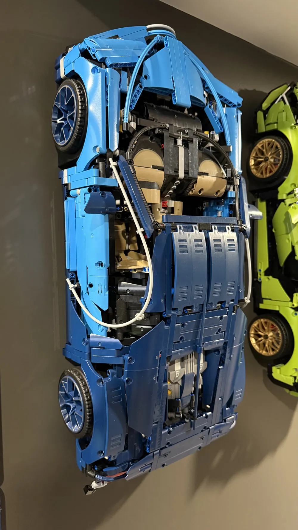 LEGOs Bugatti Chiron - 42083 Wall Mount - Free 3D Print Model - MakerWorld