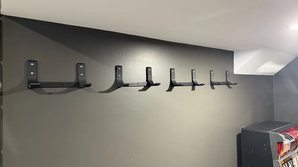 LEGOs Bugatti Chiron - 42083 Wall Mount - Free 3D Print Model - MakerWorld