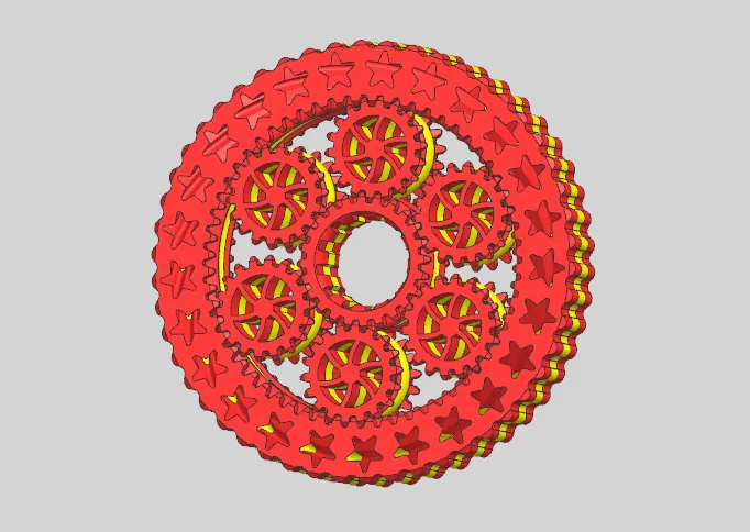 Planetary Gear - Free 3D Print Model - MakerWorld