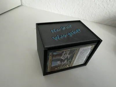 MTG COMMANDER ACORN DECK BOX SQUIRREL by thatcaddad - MakerWorld