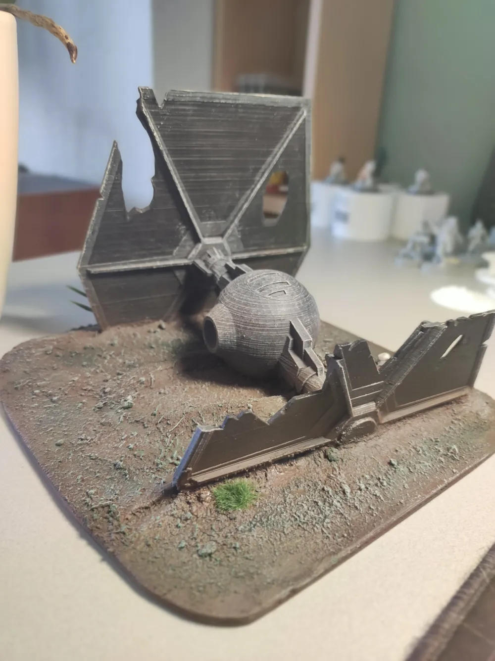 Crashed TIE Fighter, Star Wars Reptile Hide Out Remixed by ...