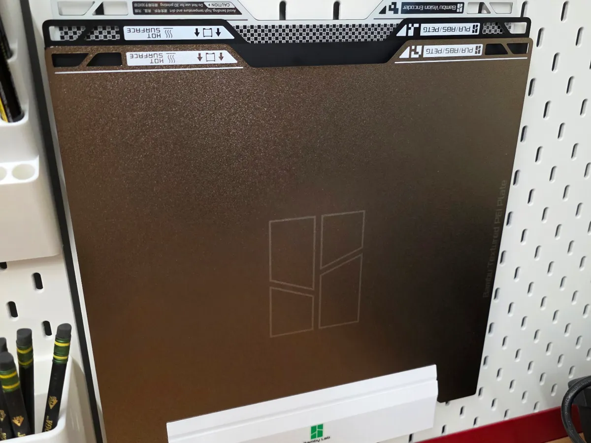 H2D Build Plate Holder for SKADIS - Free 3D Print Model - MakerWorld