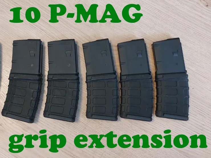MAGPUL AR-15 PMAG M3 10发 弹仓扩展 556 223 - 免费 3D 打印模型 - MakerWorld