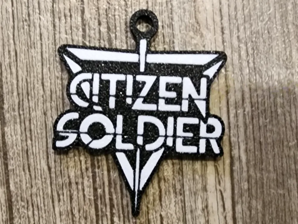 Citizen Soldier Keychain by MayHem MakerWorld: Download Free 3D Models