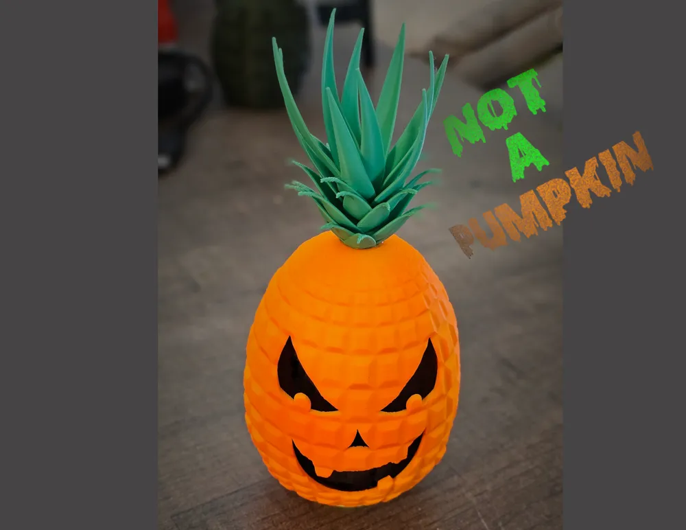 Halloween pineapple by dom_reloaded - MakerWorld