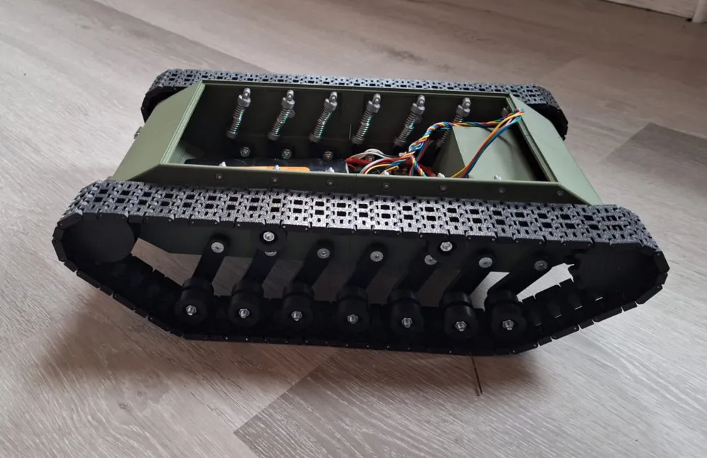 Tracked Vehicle by Ghost__Rider MakerWorld: Download Free 3D Models