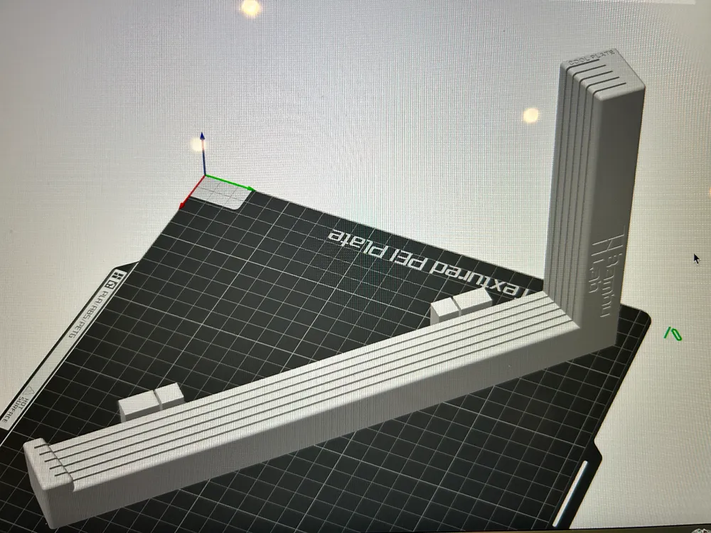 Thick bambu plate storage with cool plate slot - for those with ...