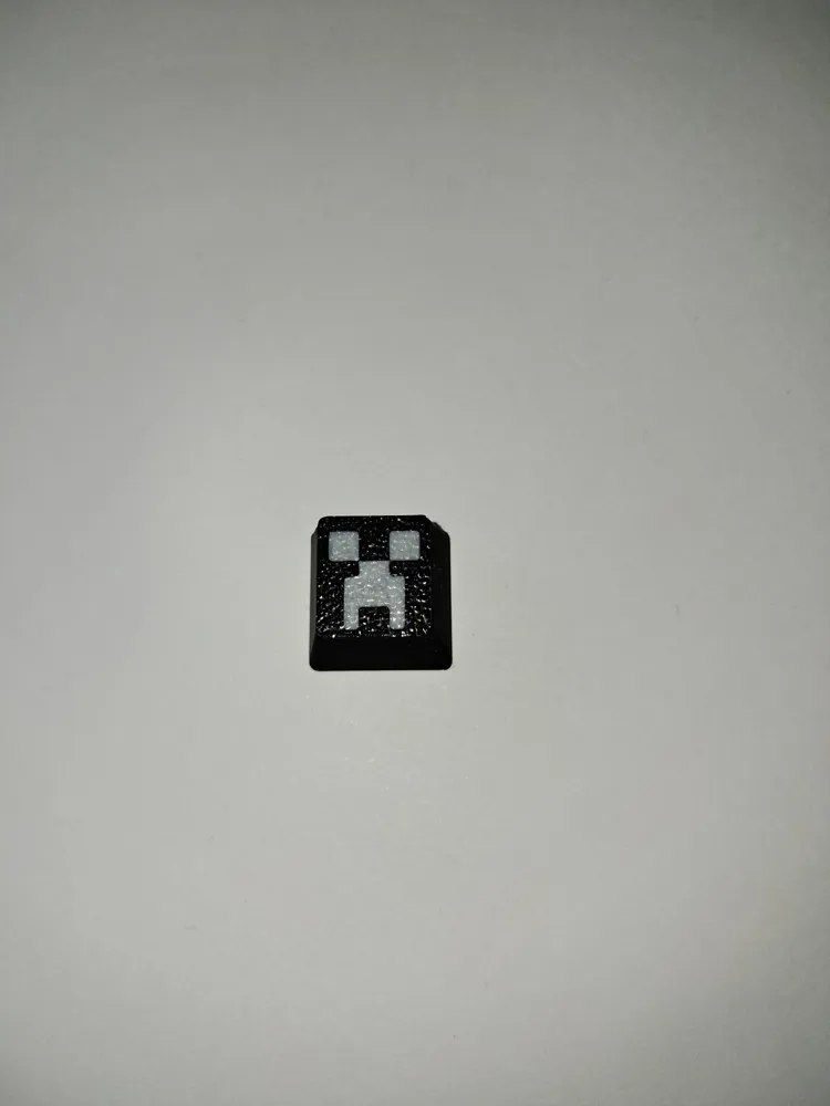 Minecraft Keycap Creeper - Free 3D Print Model - MakerWorld