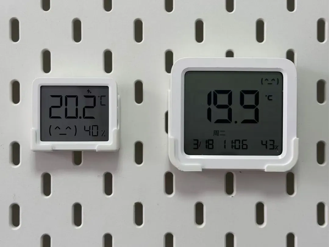 Xiaomi Temperature and Humidity Sensor - IKEA Lack Shelf Mount by Combo ...