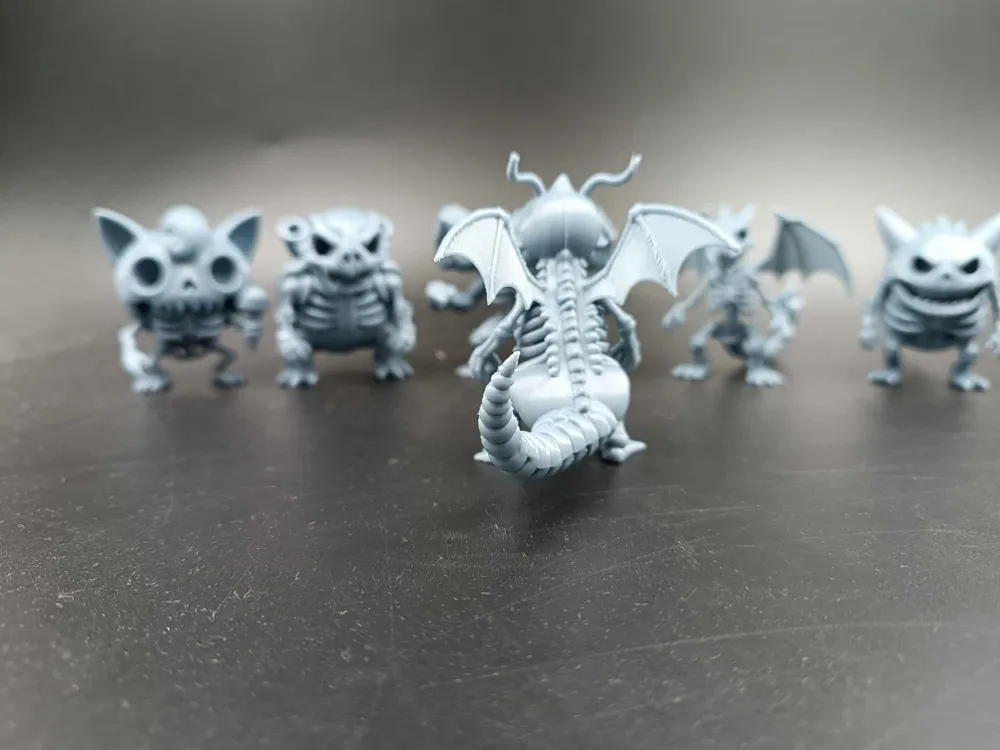 Dragonite Skeleton Pokemon Kawaii - Anime - Toy by drakeforge3d ...