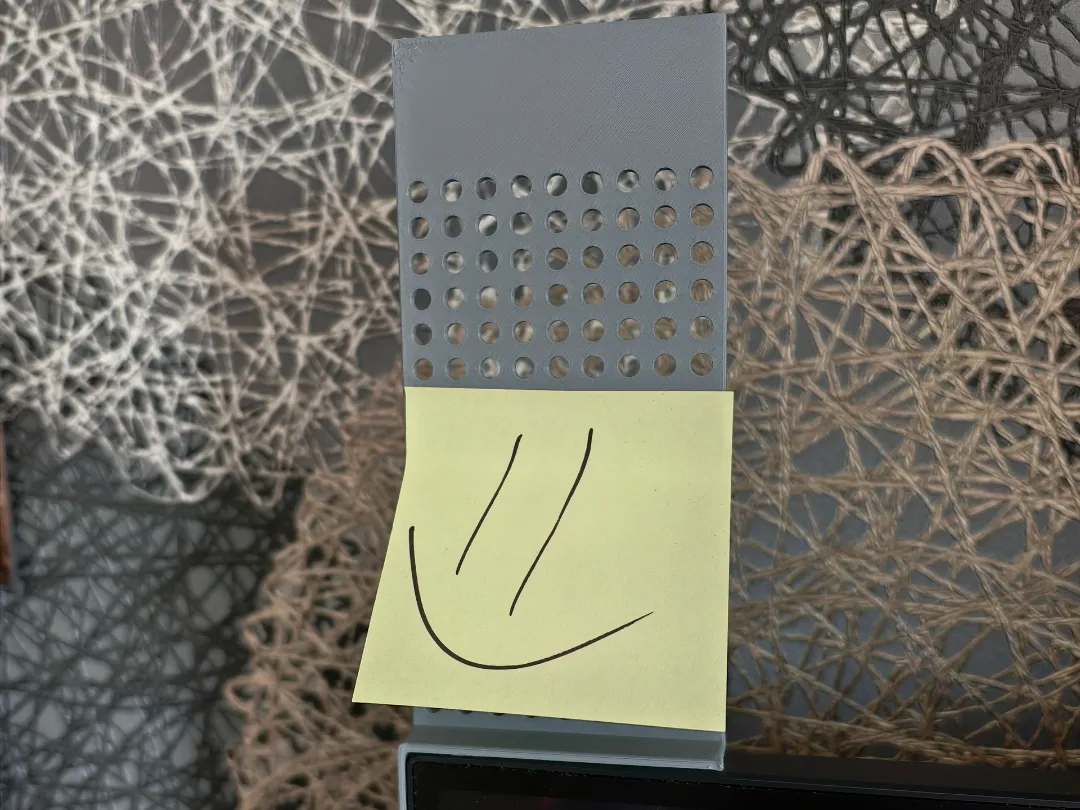 A panel for stickers on the monitor. - Free 3D Print Model - MakerWorld