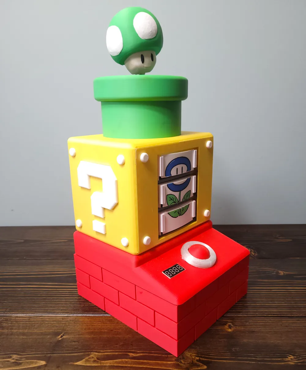 Máquina de Caça-níqueis Super Mário por BCLayerWorks MakerWorld: Baixe ...