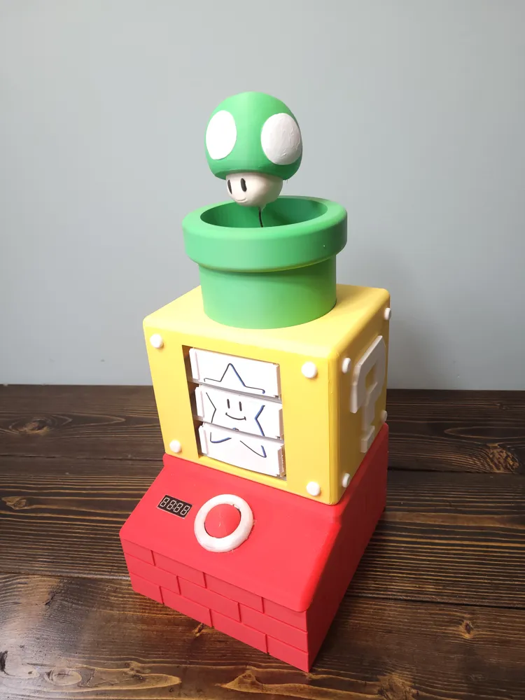 Super Mario Slot Machine - Free 3D Print Model - MakerWorld