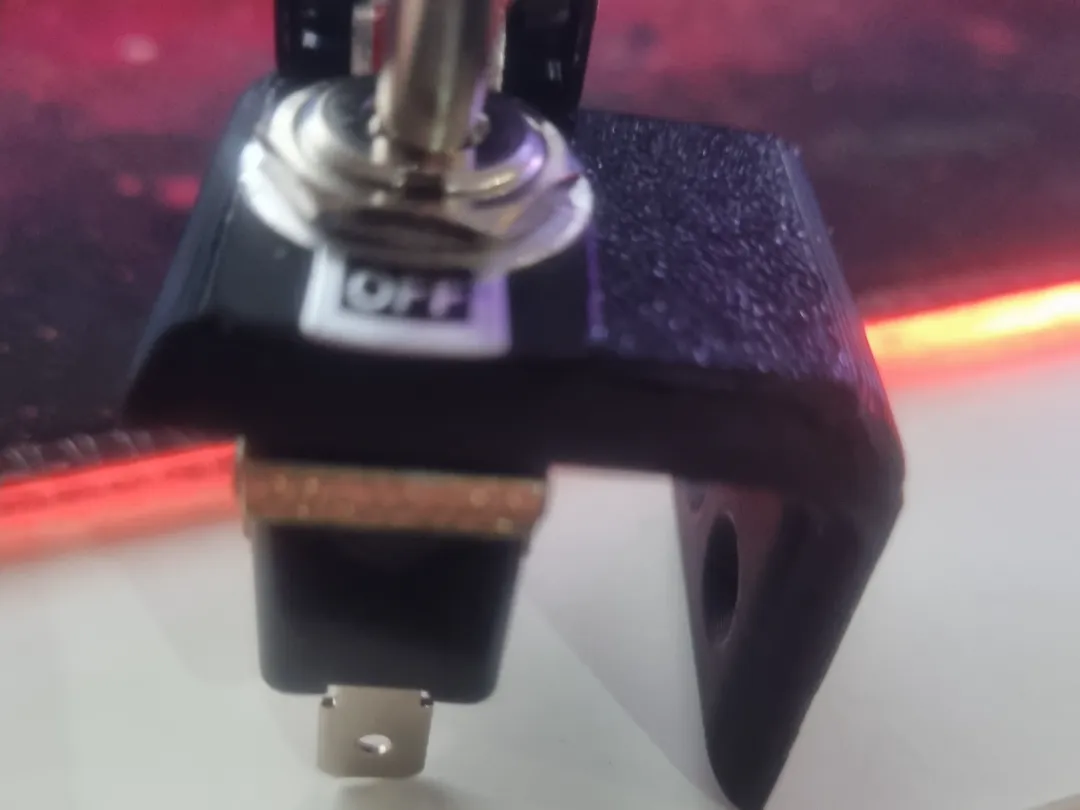Car Toggle Switch bracket with locator Tab - Free 3D Print Model ...