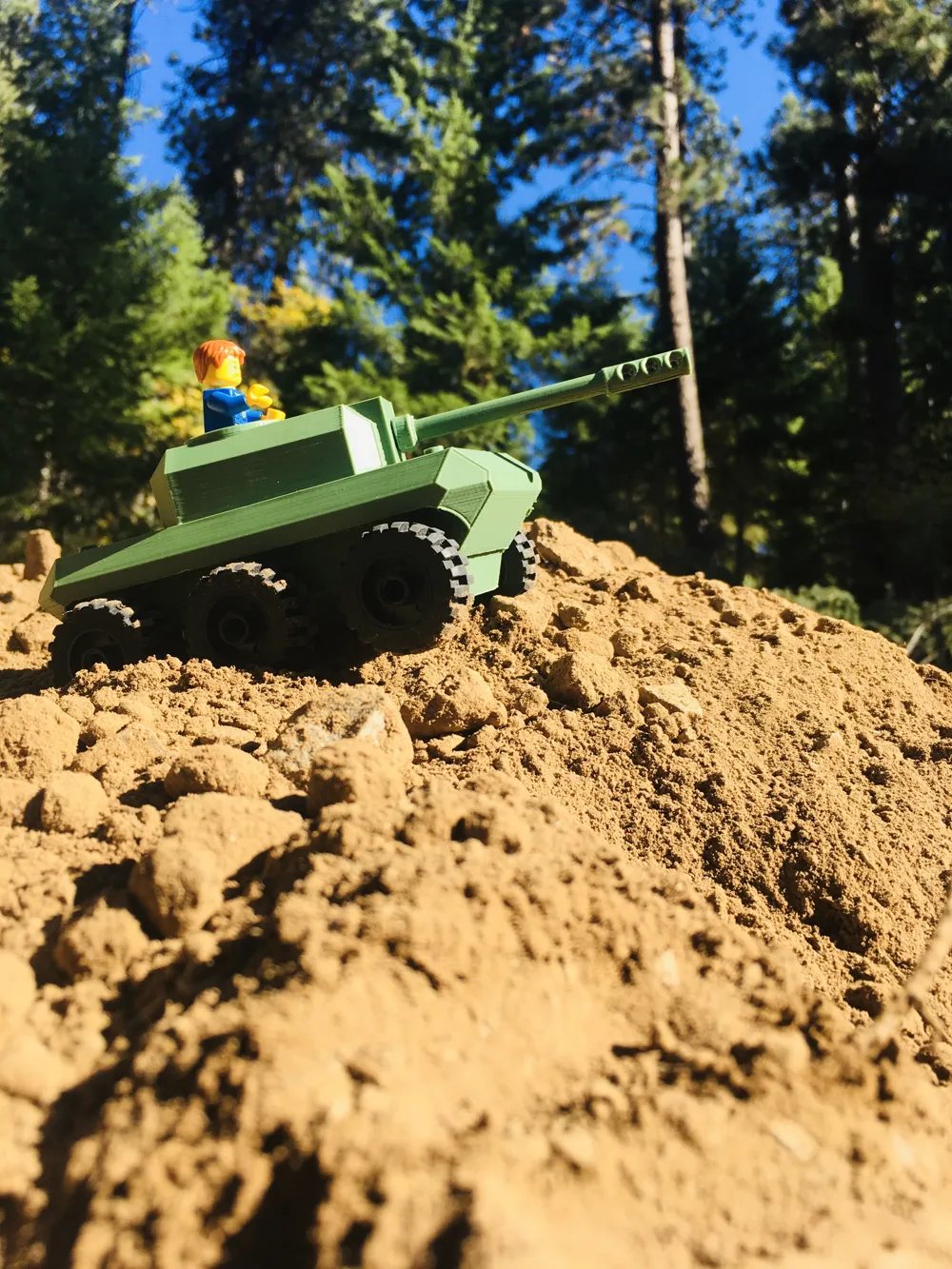 Tank Brick (fully printable) - Free 3D Print Model - MakerWorld