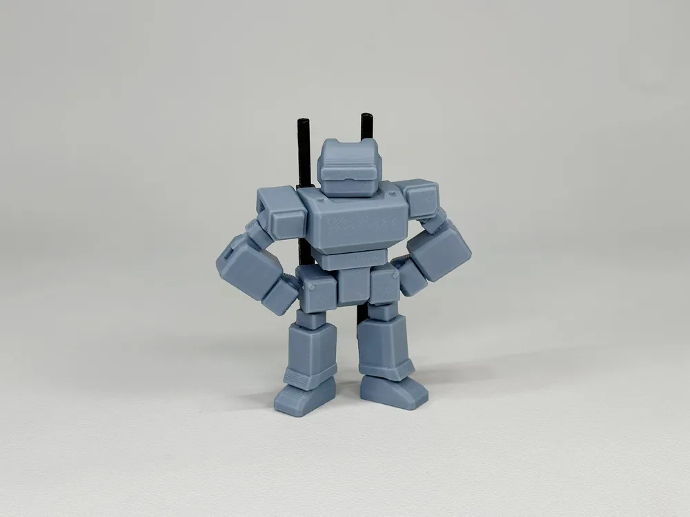 Robot M (22 Movable Joints, Print-In-Place) - Free 3D Print Model ...