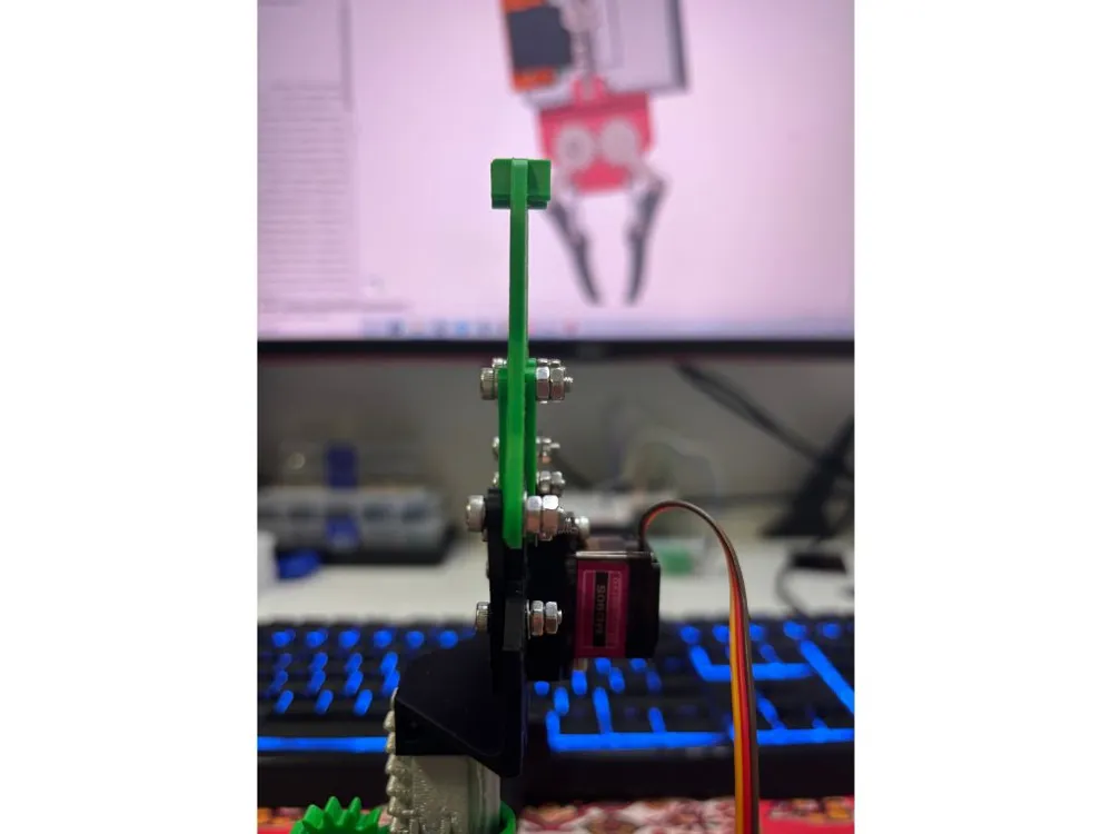 3D Printed Servo Gripper - Free 3D Print Model - MakerWorld