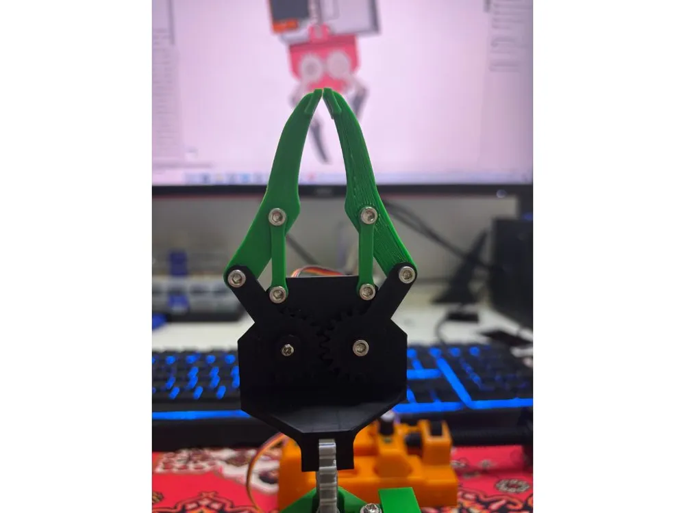 3D Printed Servo Gripper - Free 3D Print Model - MakerWorld